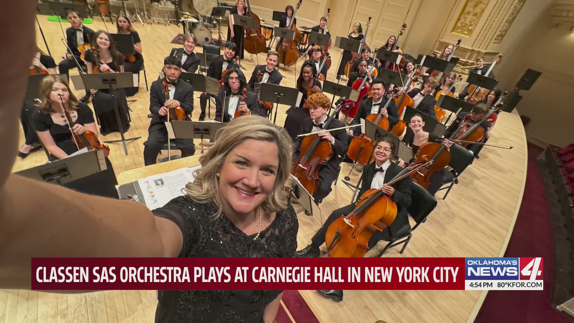 Classen SAS orchestra plays at Carnegie Hall in New York City – KFOR ...