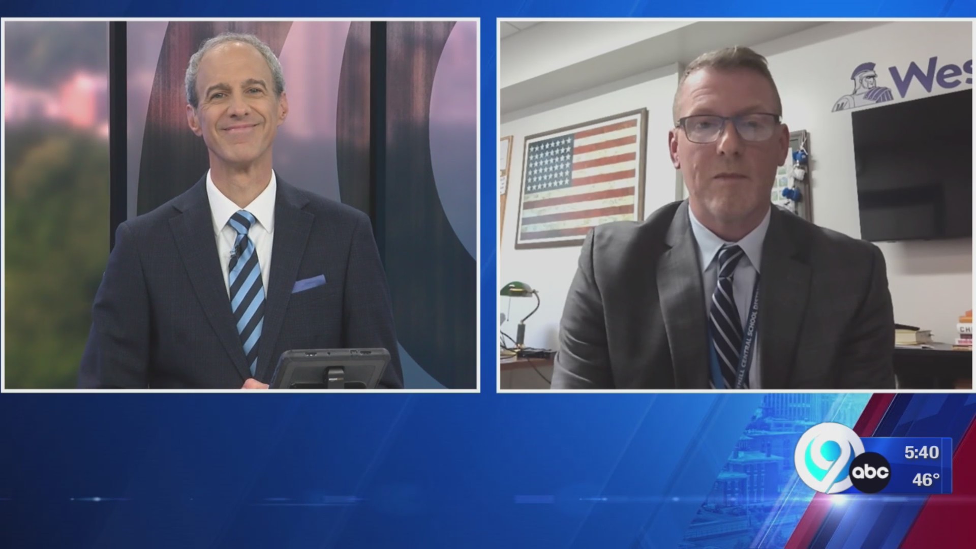 Interview with Steve Dunham, the superintendent of Westhill schools, on ...