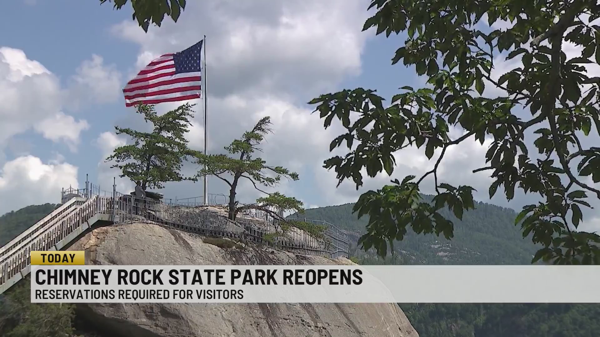 Chimney Rock State Park reopens – WSPA 7NEWS