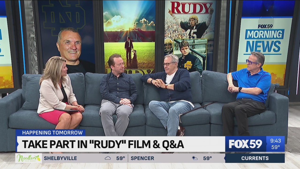 Take Part in Rudy film and Q&A – Fox 59