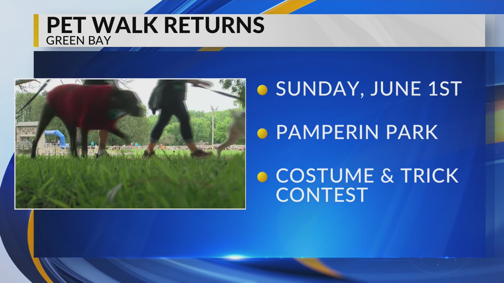 Wisconsin Humane Society ‘Pet Walk’ returns to Green Bay – WFRV Local 5 ...