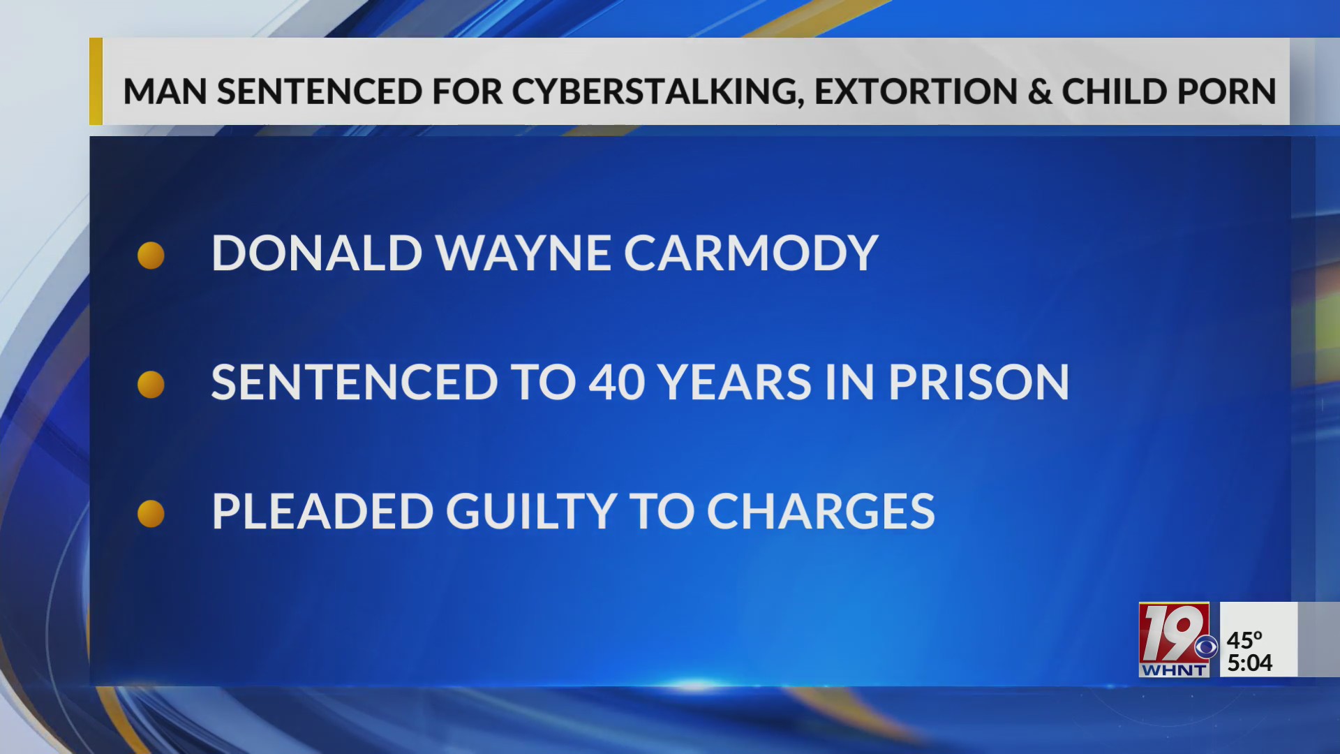 New Hope Man Sentenced to 40 Years for Cyberstalking, Extortion ...