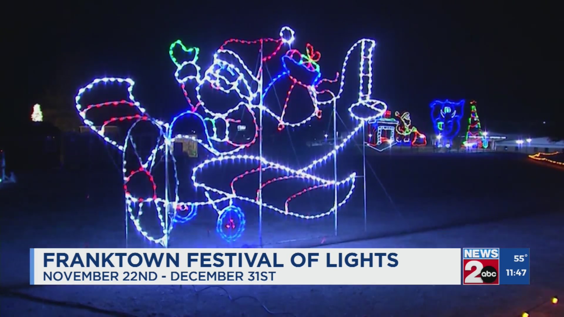 Newsmaker: Franktown Festival of Lights – WKRN News 2