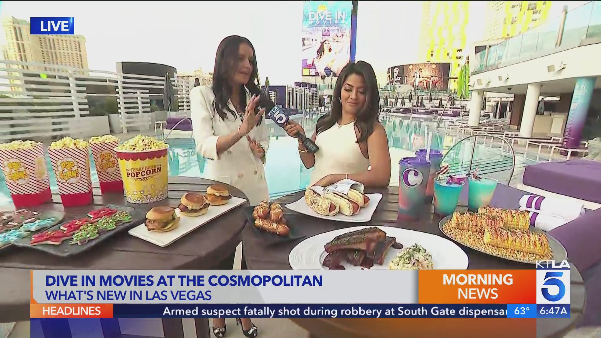 Movie magic makes a splash at The Cosmopolitan – KTLA
