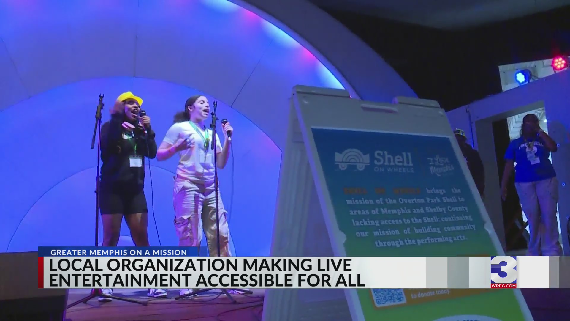 Shell on Wheels ensures Memphians can access live entertainment – WREG.com