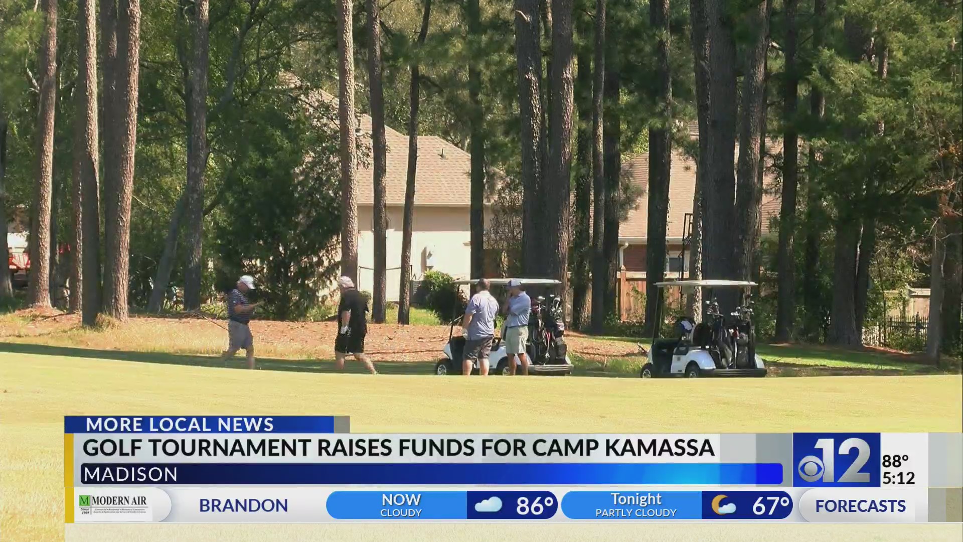 Golf tournament benefits Camp Kamassa – WJTV