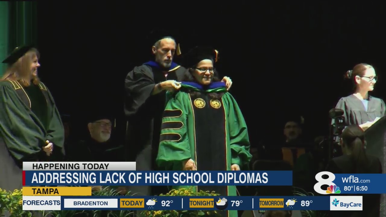 Hillsborough Schools District Leaders Address Lack of HS Diplomas – WFLA