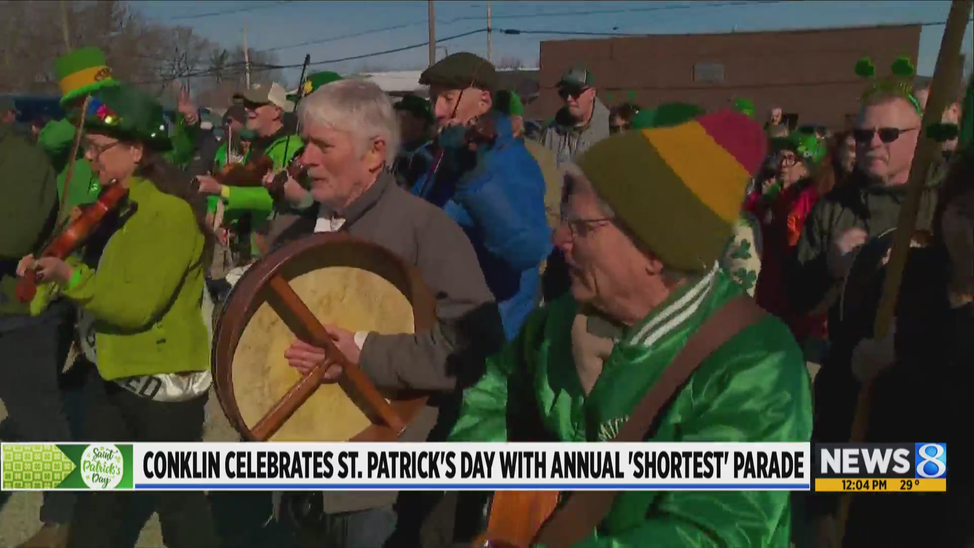 In ‘shortest’ parade, marchers celebrate St. Patrick’s Day in Conklin ...