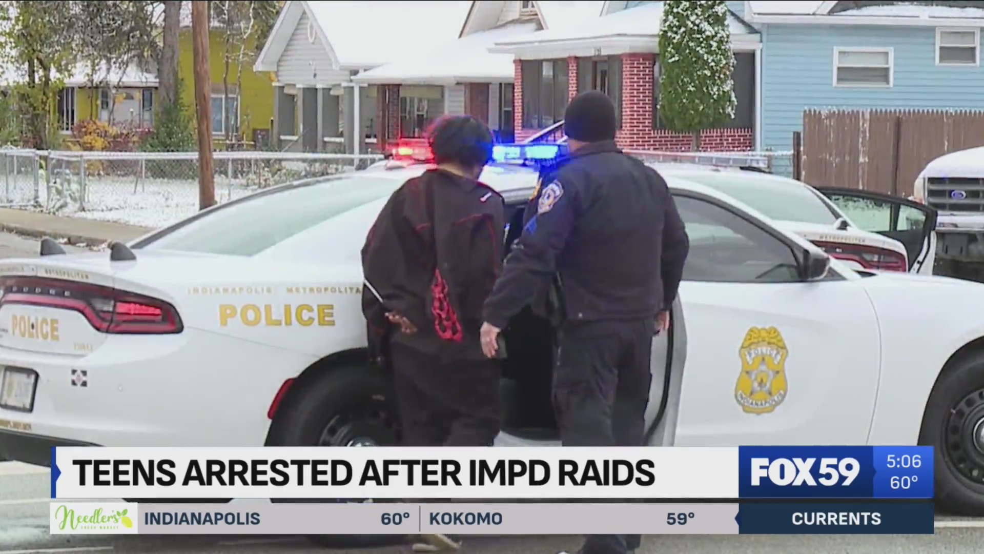 IMPD arrests several teenage members of a violent criminal gang during ...