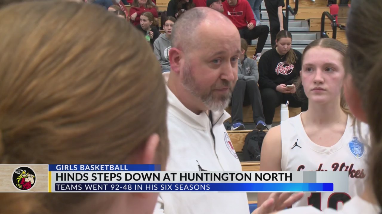 Matt Hinds steps down as Huntington North girls basketball coach after ...