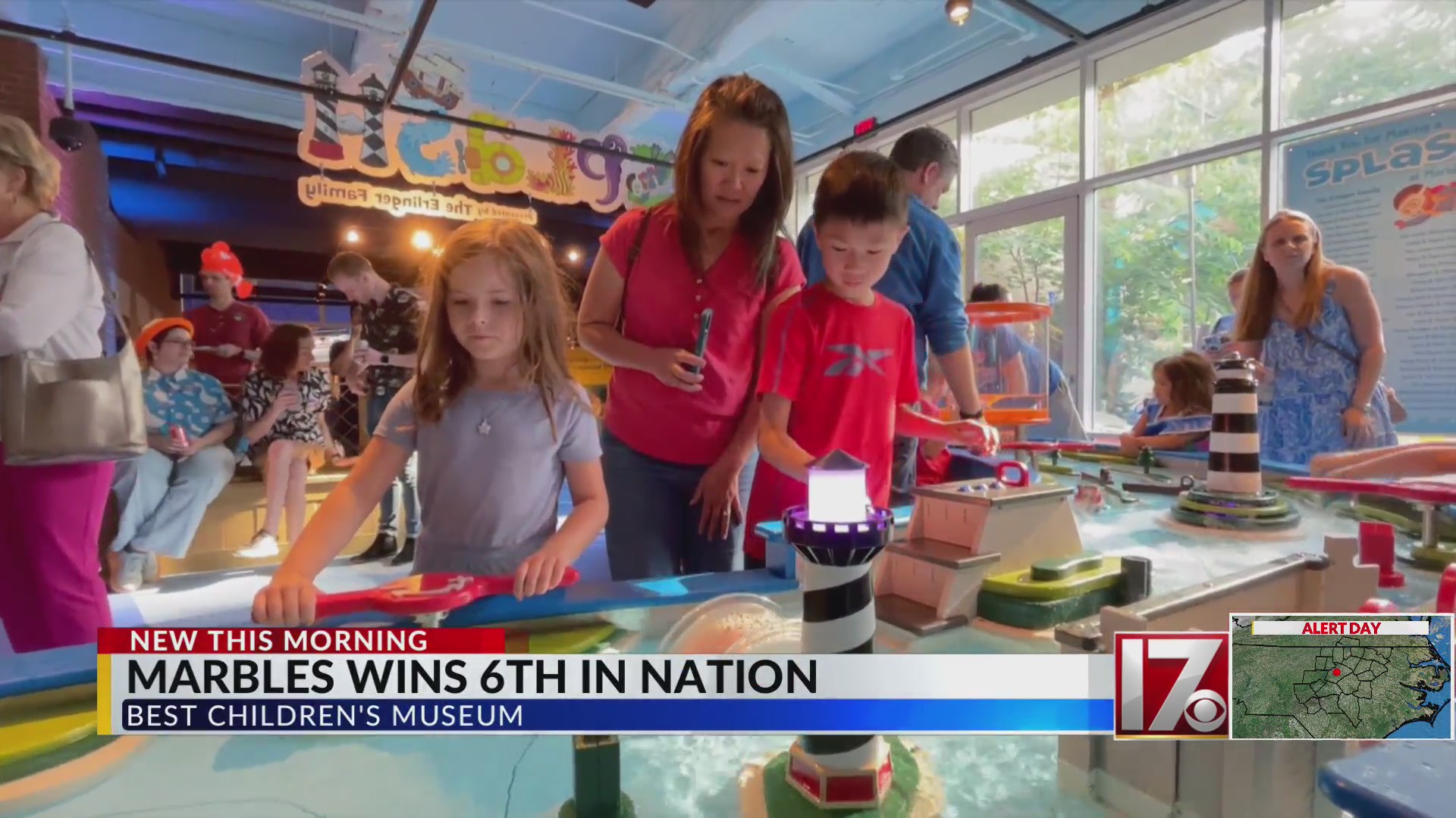 Marbles wins 6th in nation for best children’s museum – CBS17.com