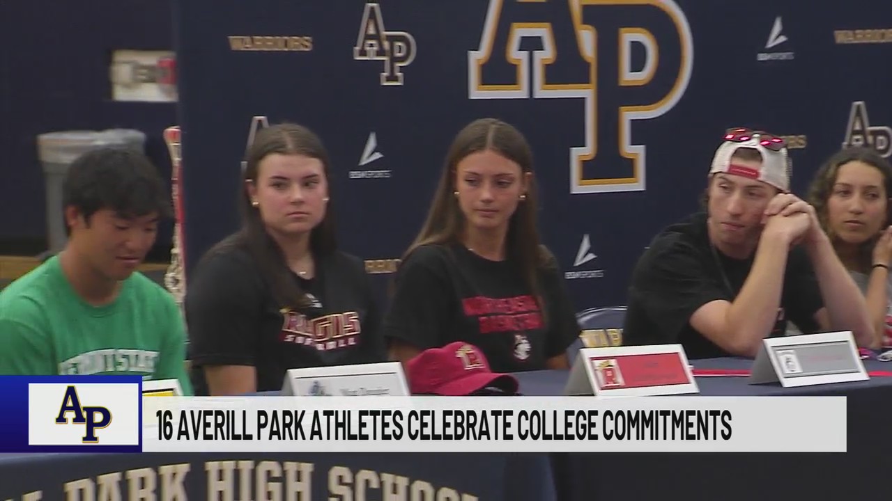 16 Athletes Celebrate Commitments At Averill Park High School News10 Abc