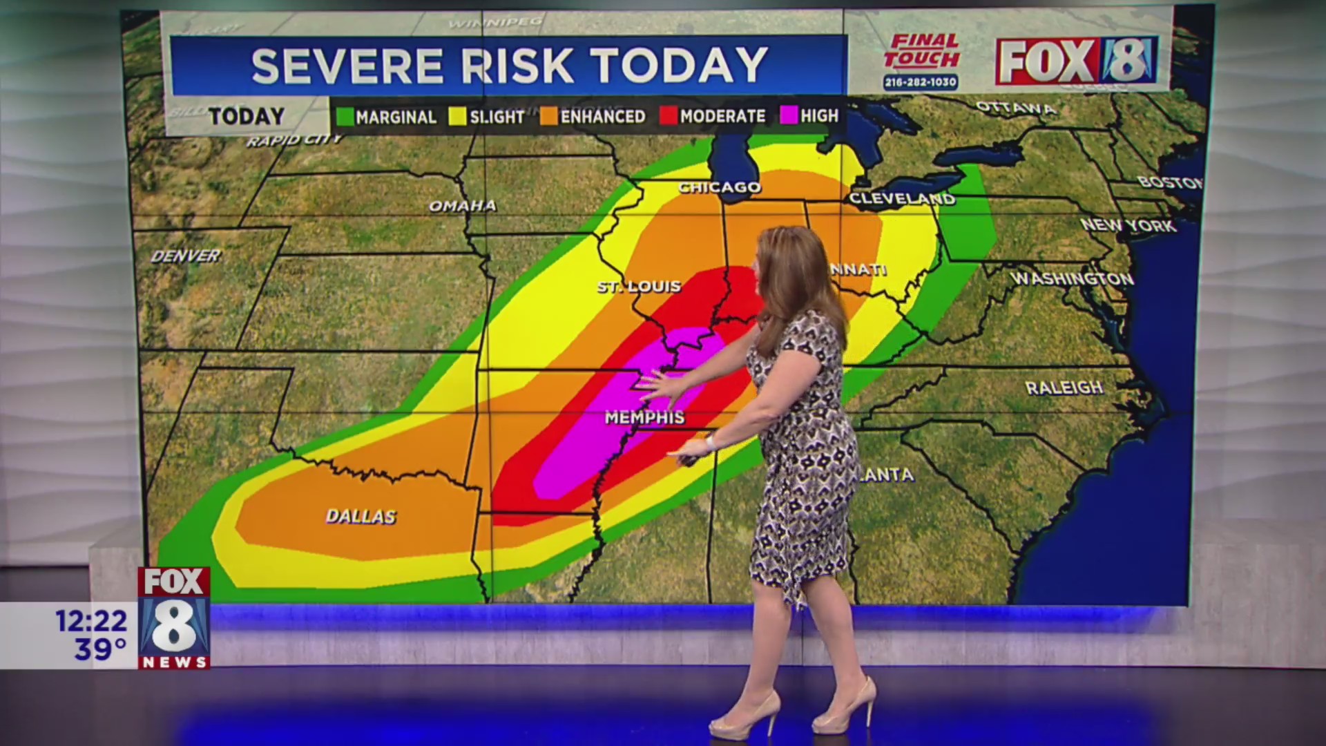 Severe thunderstorms move through Northeast Ohio – Fox 8 Cleveland WJW