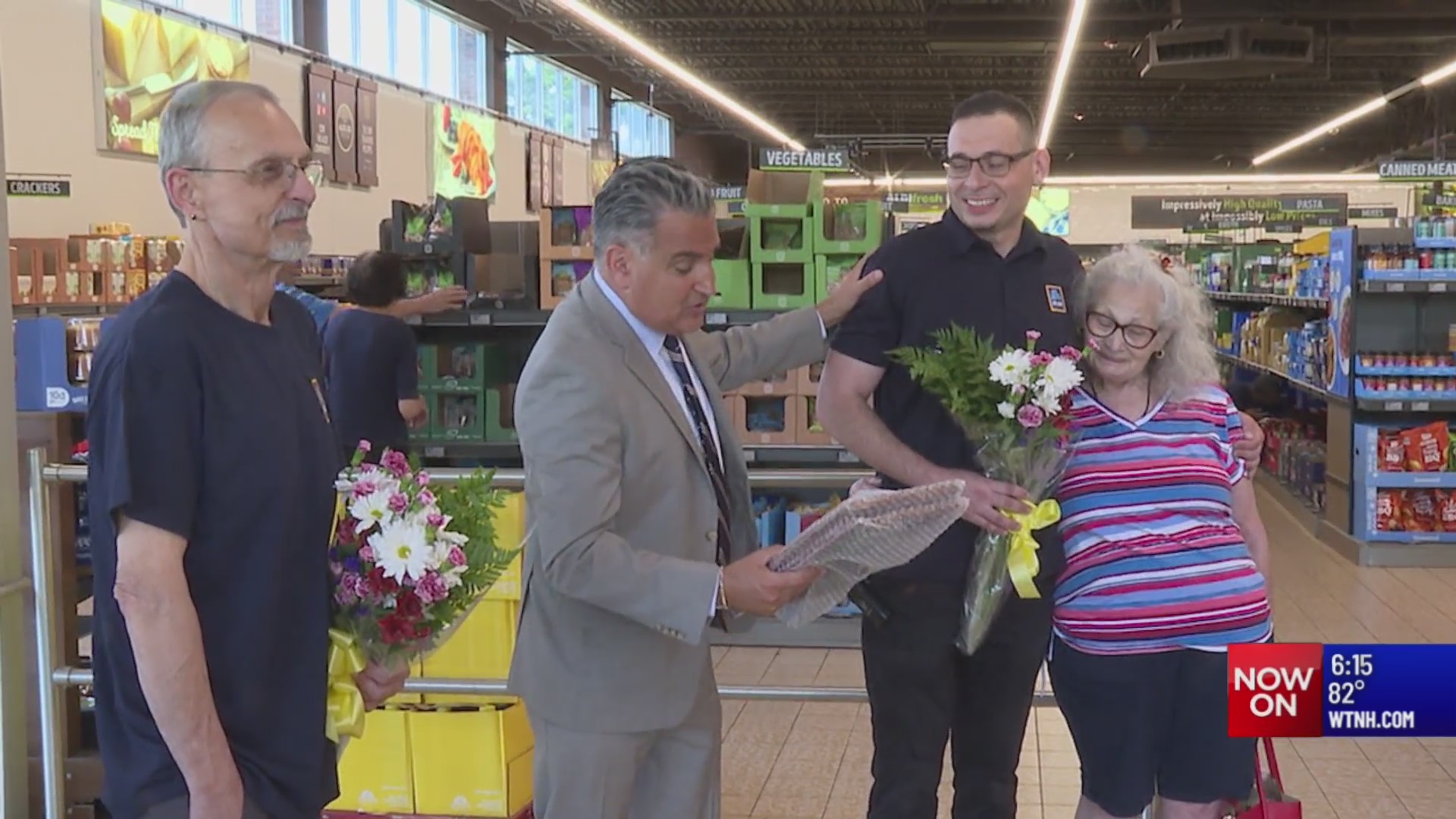 2 employees of Aldi in Milford recognized as heroes after saving ...