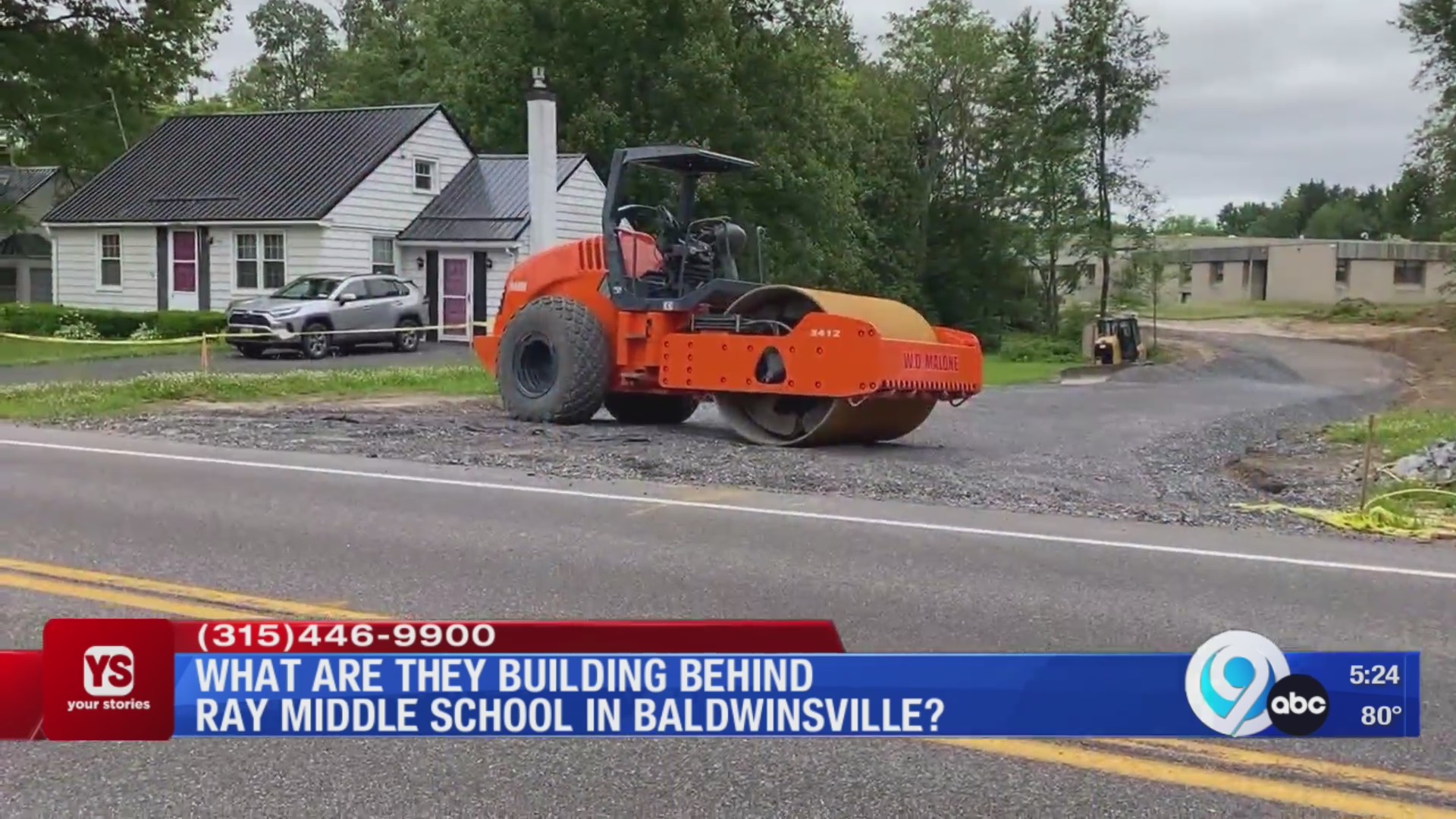 Your Stories: What are crews building behind Ray Middle School? – WSYR