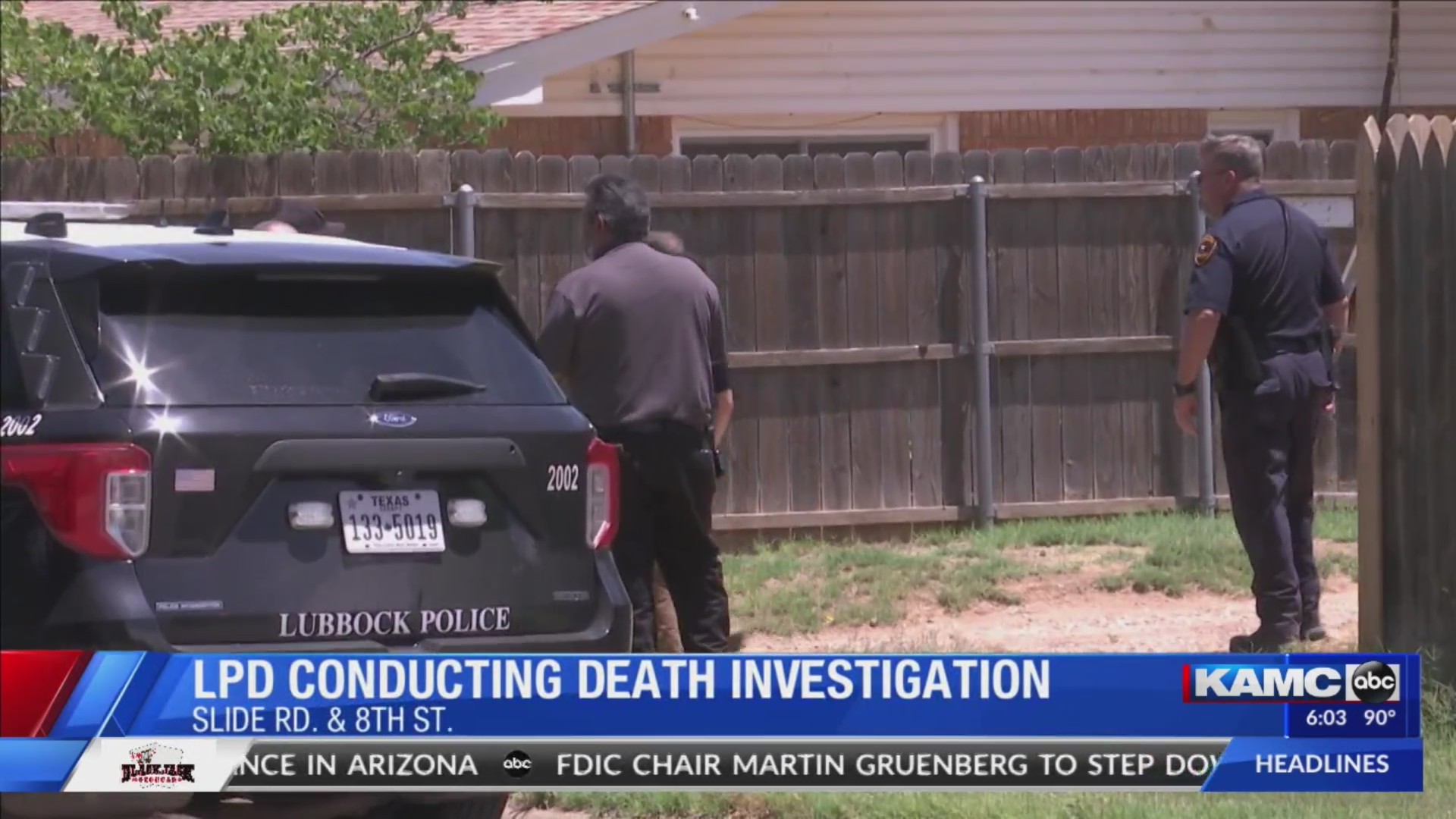 Death investigation underway in Lubbock – KLBK | KAMC ...