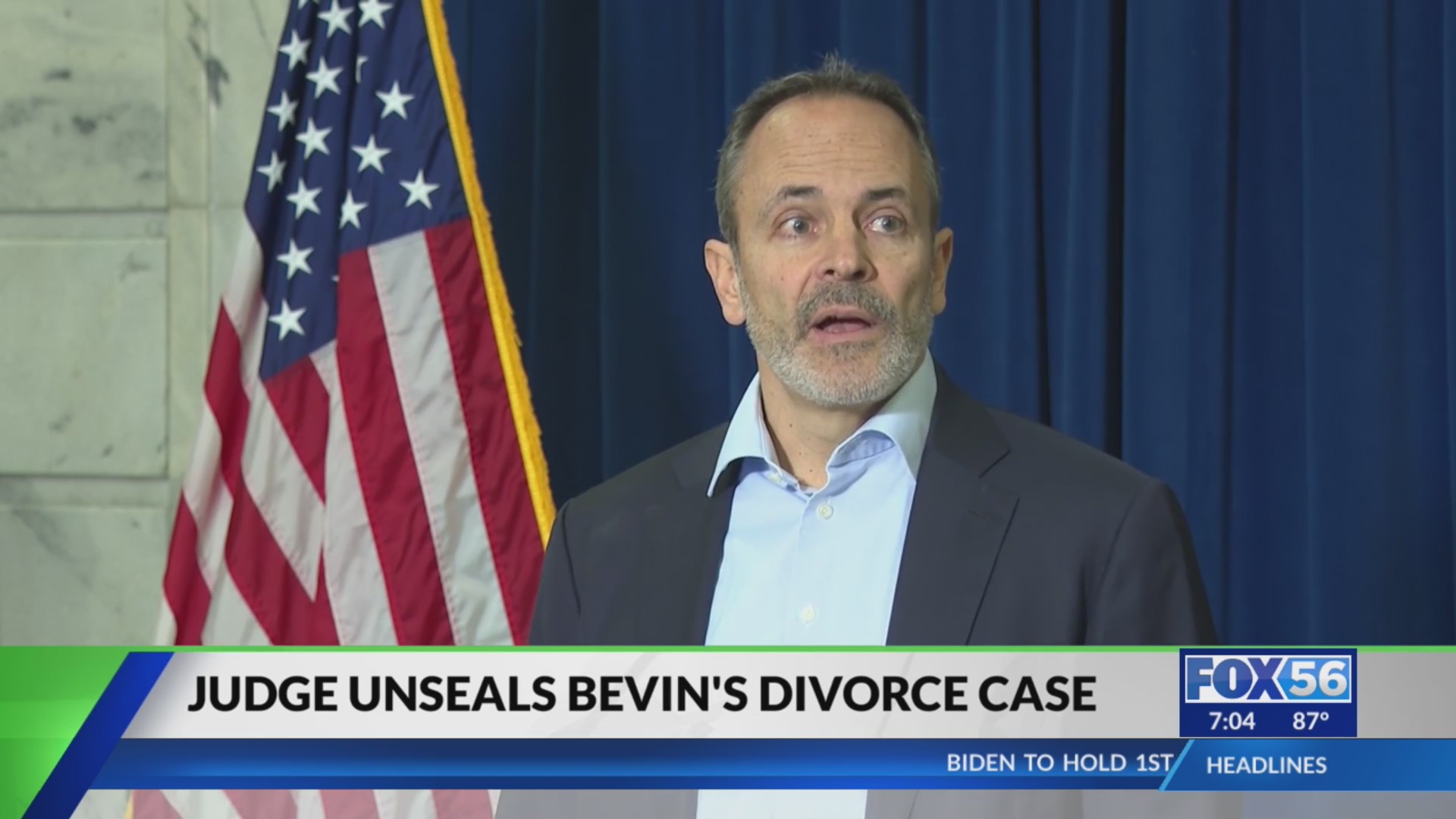 Judge unseals divorce case of former Gov. Matt Bevin – FOX 56 News