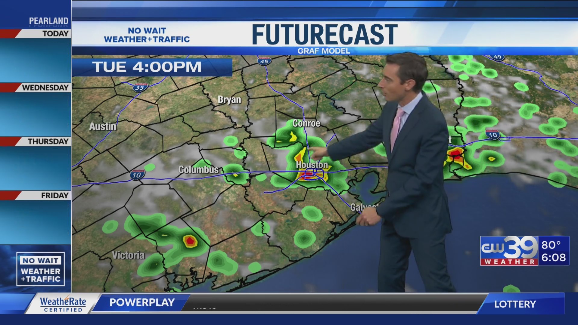 Heat advisory and scattered storms – CW39 Houston