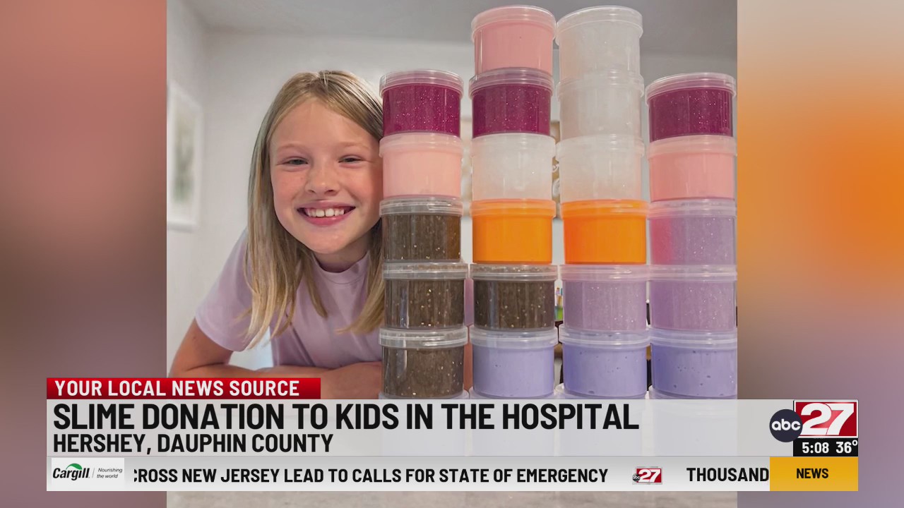 Slime donated to kids in children’s hospital – ABC27