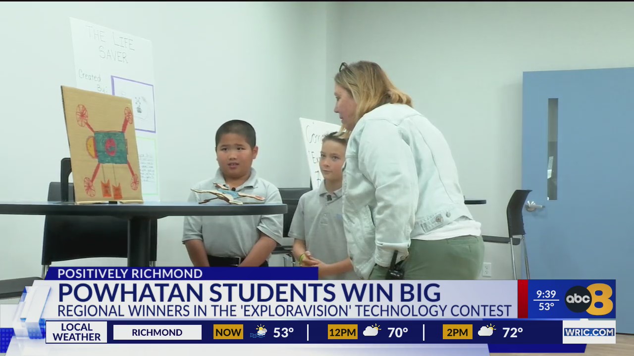 Three Powhatan County third graders become regional winners in world’s ...