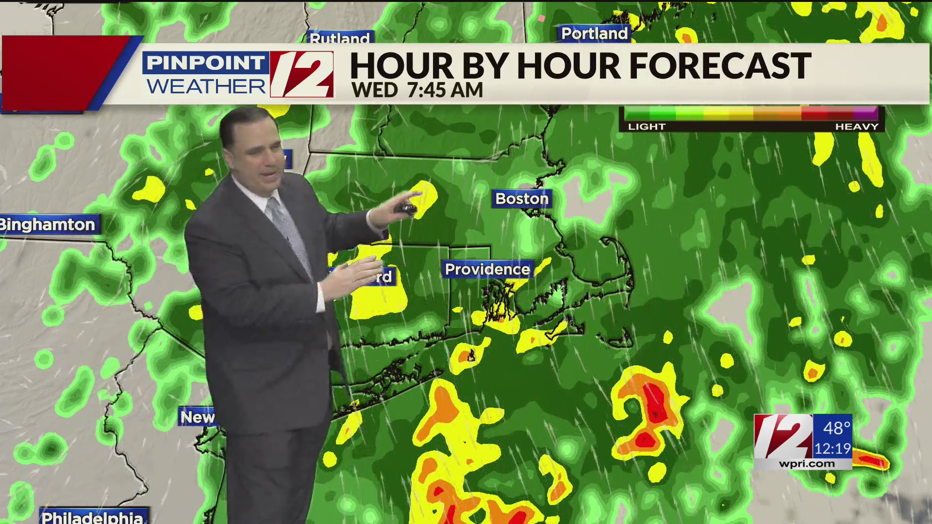WPRI 12 Weather Forecast for 12/9/24: Rain arrives this afternoon; more ...