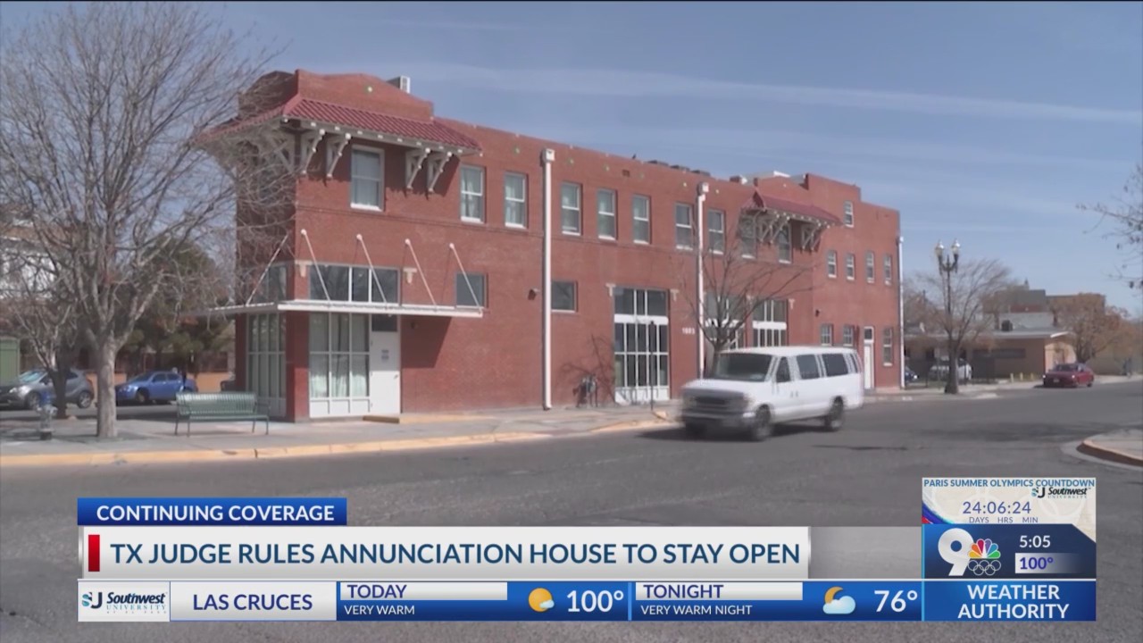 TX judge rules for Annunciation House to stay open – KTSM 9 News