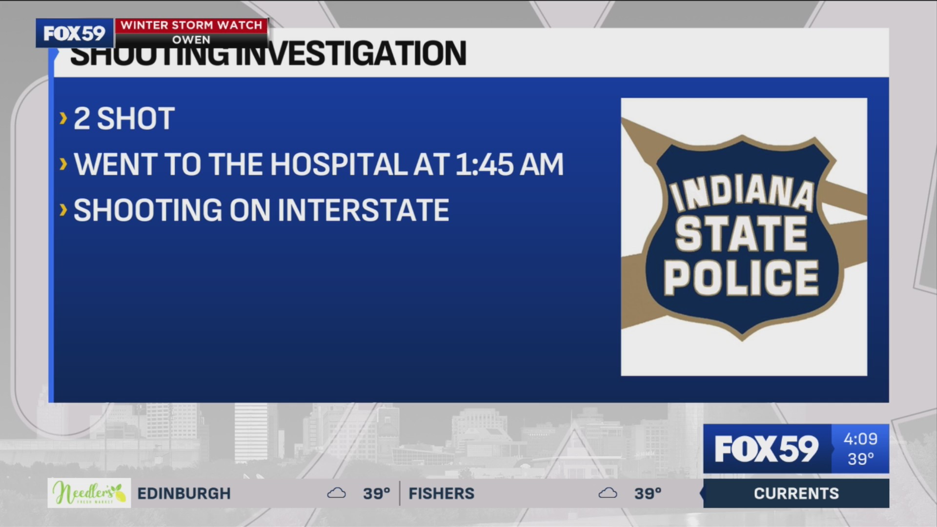 ISP investigating after two people were injured in interstate shooting ...