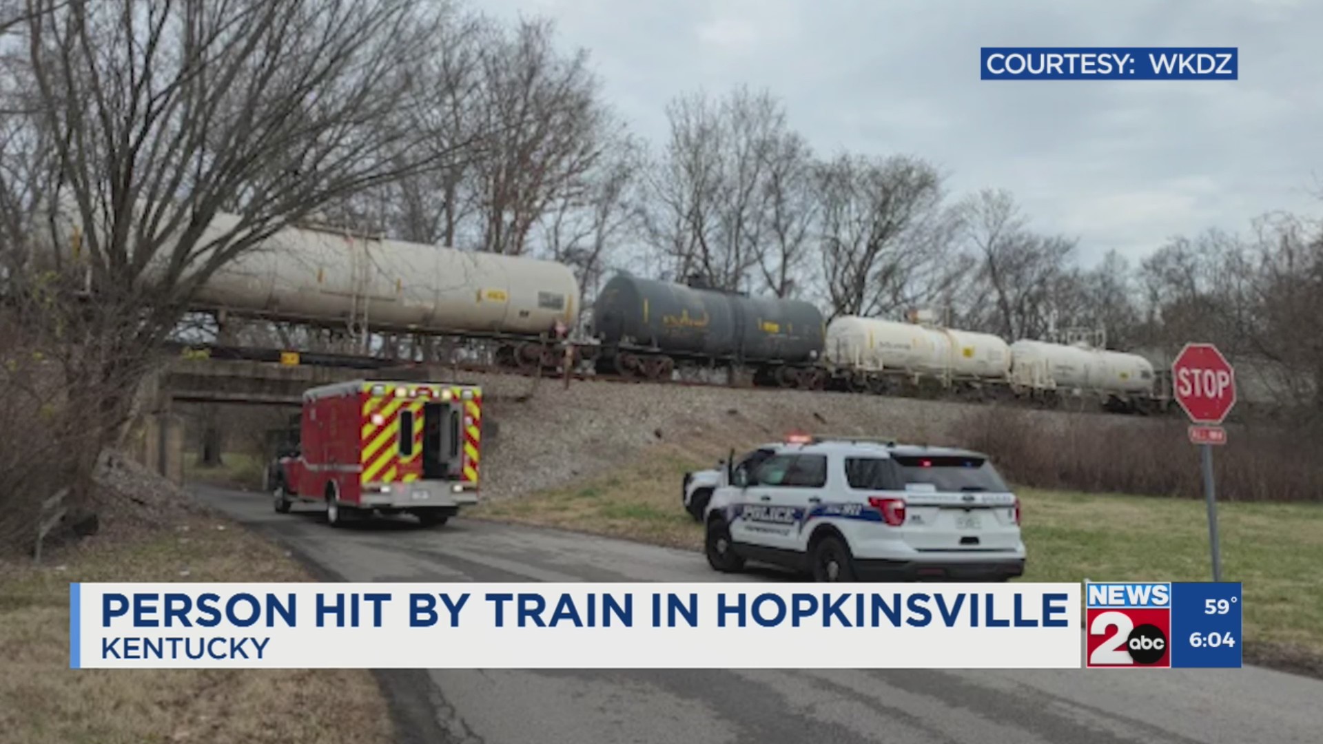 Person hit by train in Hopkinsville – WKRN News 2