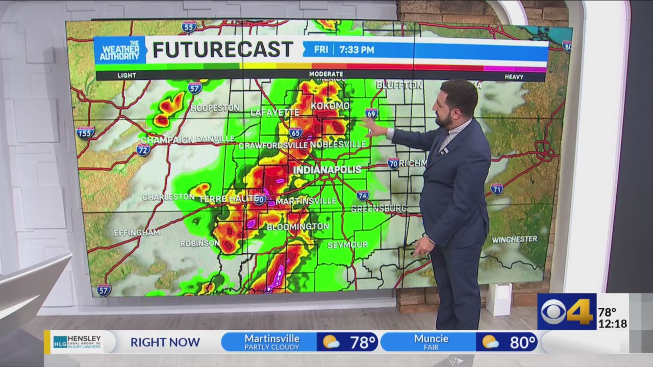 Tracking severe storms for some Friday night – Fox 59