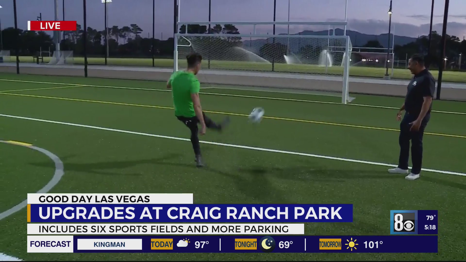 New fields open at Craig Ranch Park – KLAS