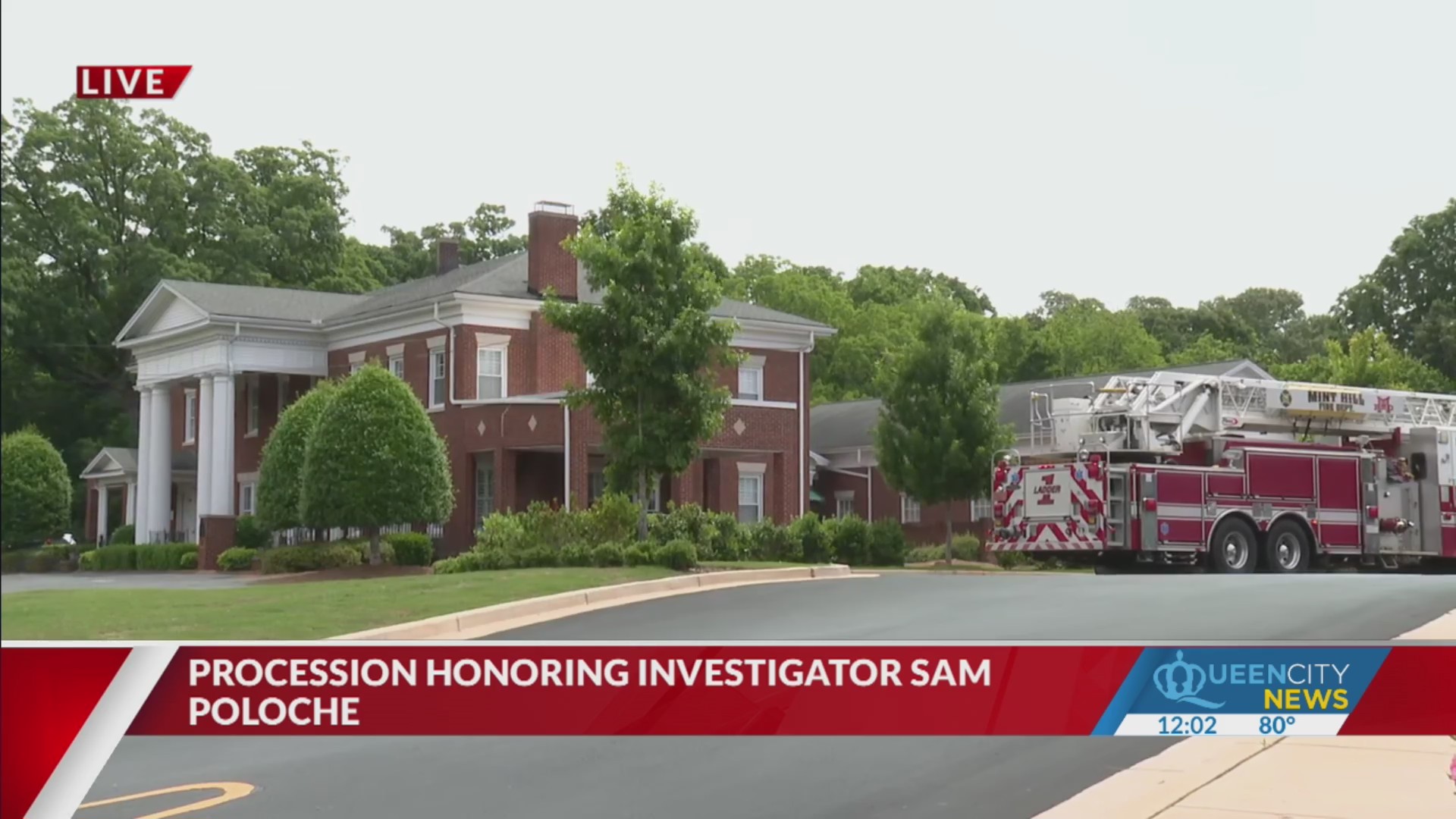 Procession honoring fallen NC Investigator Sam Poloche – WSPA 7NEWS