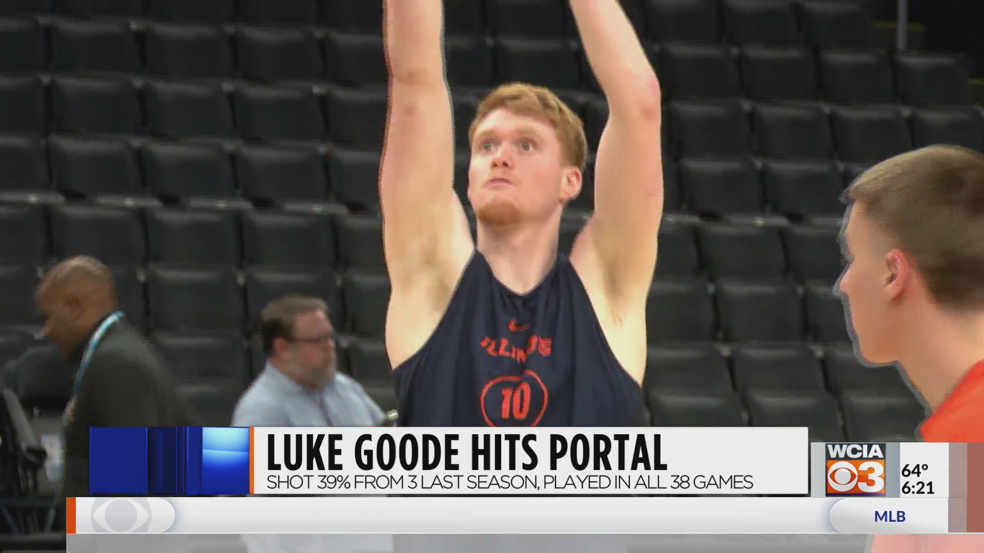 Luke Goode enters transfer portal – WCIA.com