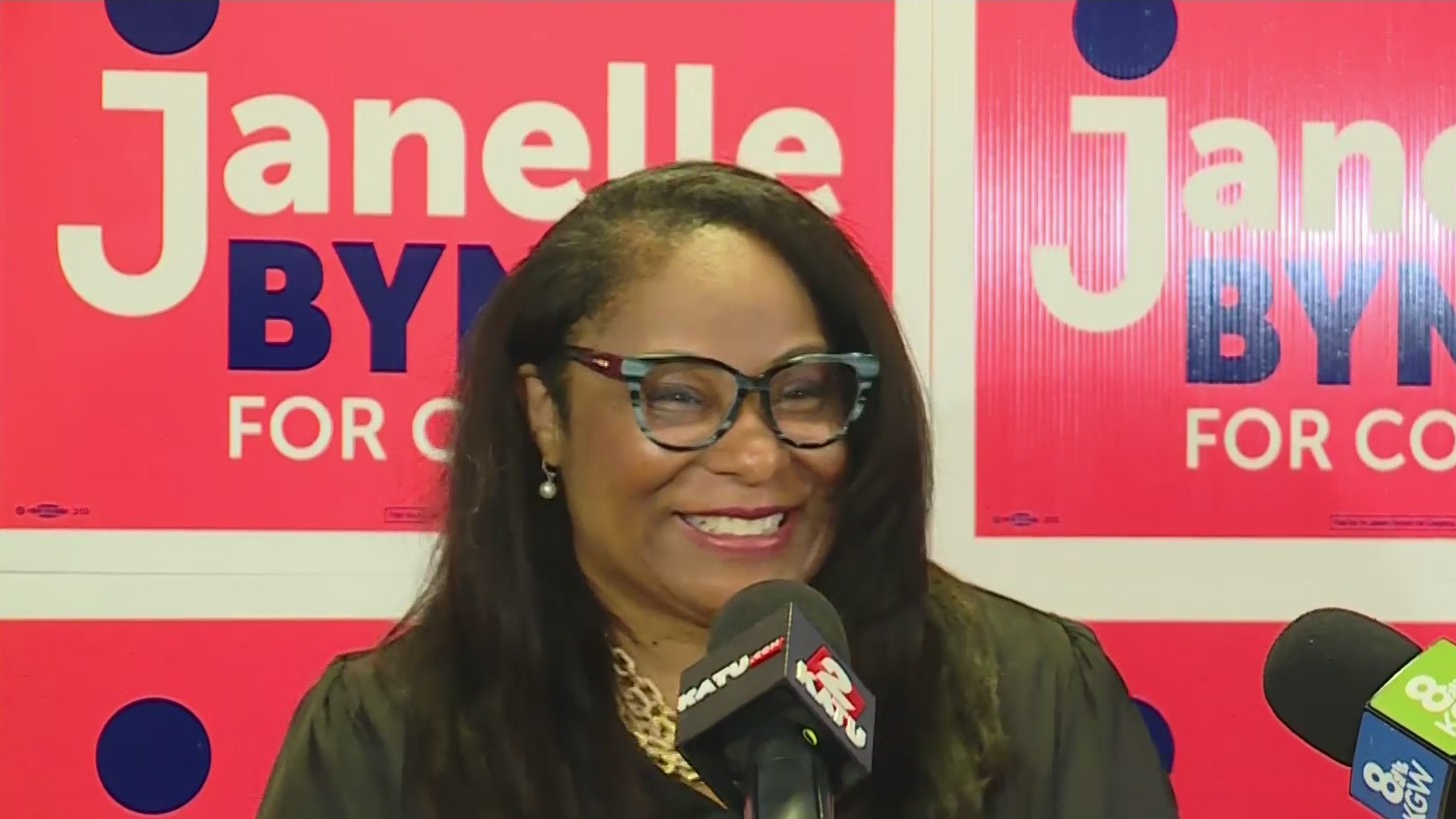 Janelle Bynum speaks after her Oregon District 5 primary win – KOIN.com