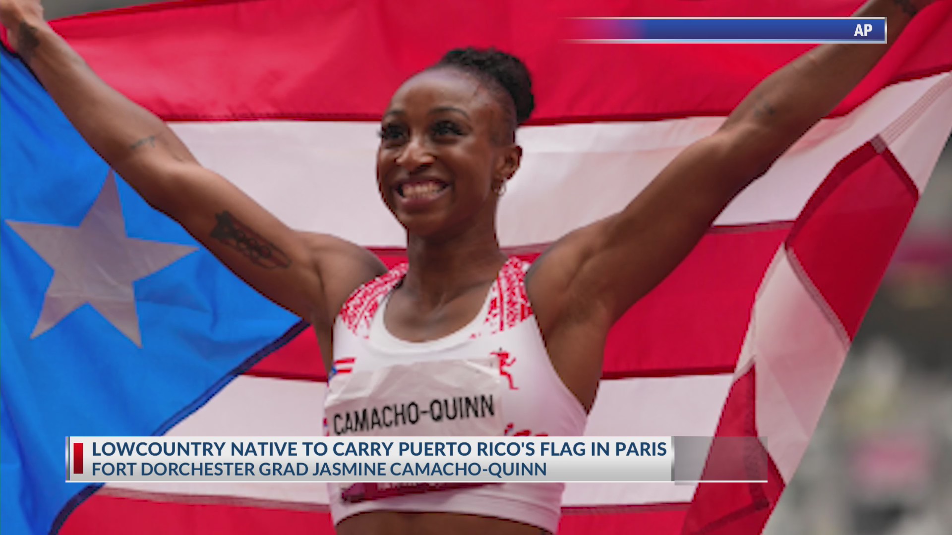 Fort Dorchester grad Jasmine Camacho-Quinn to carry Puerto Rico’s flag ...