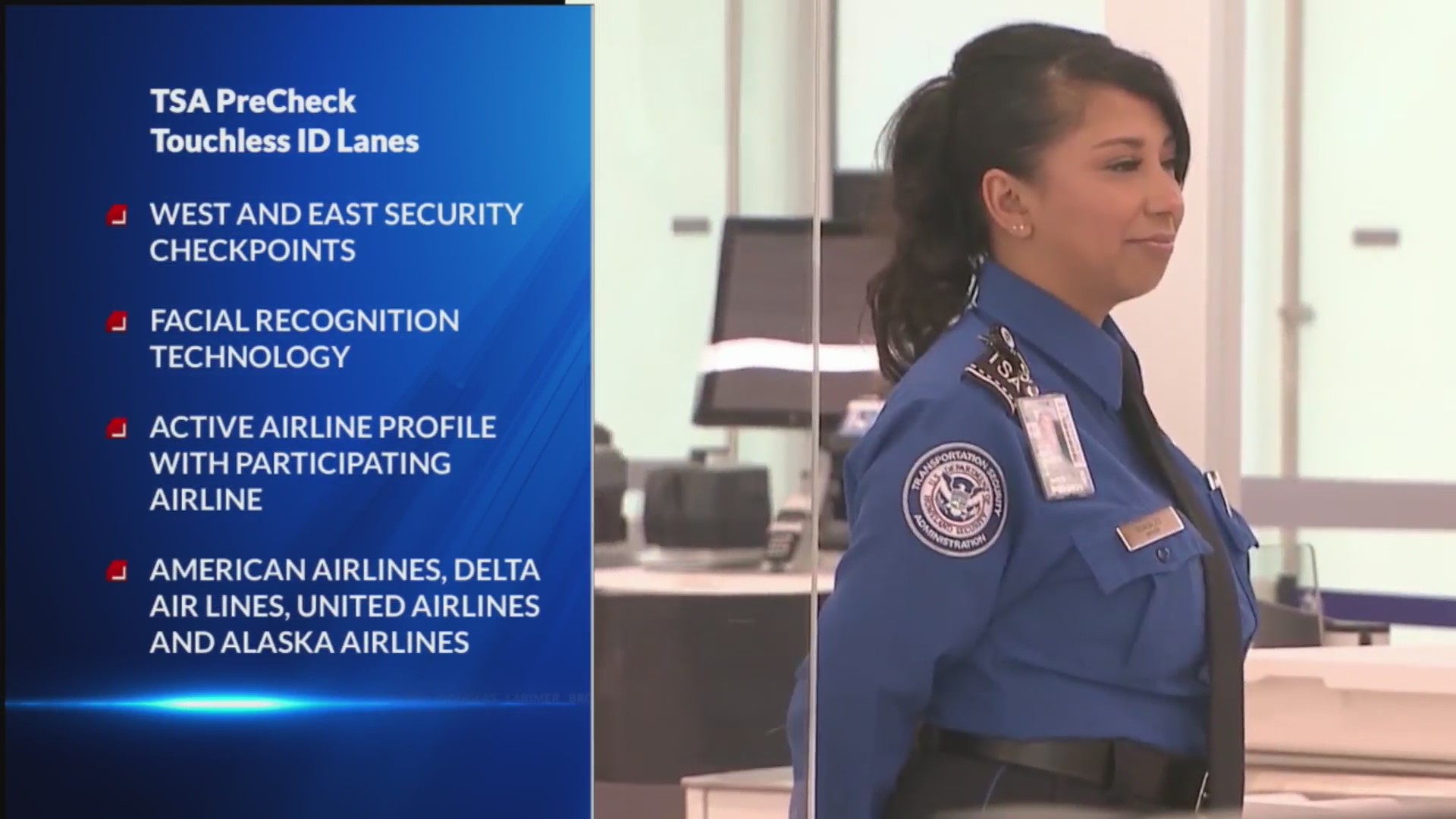 You can now use your face to pass through TSA at Denver International ...