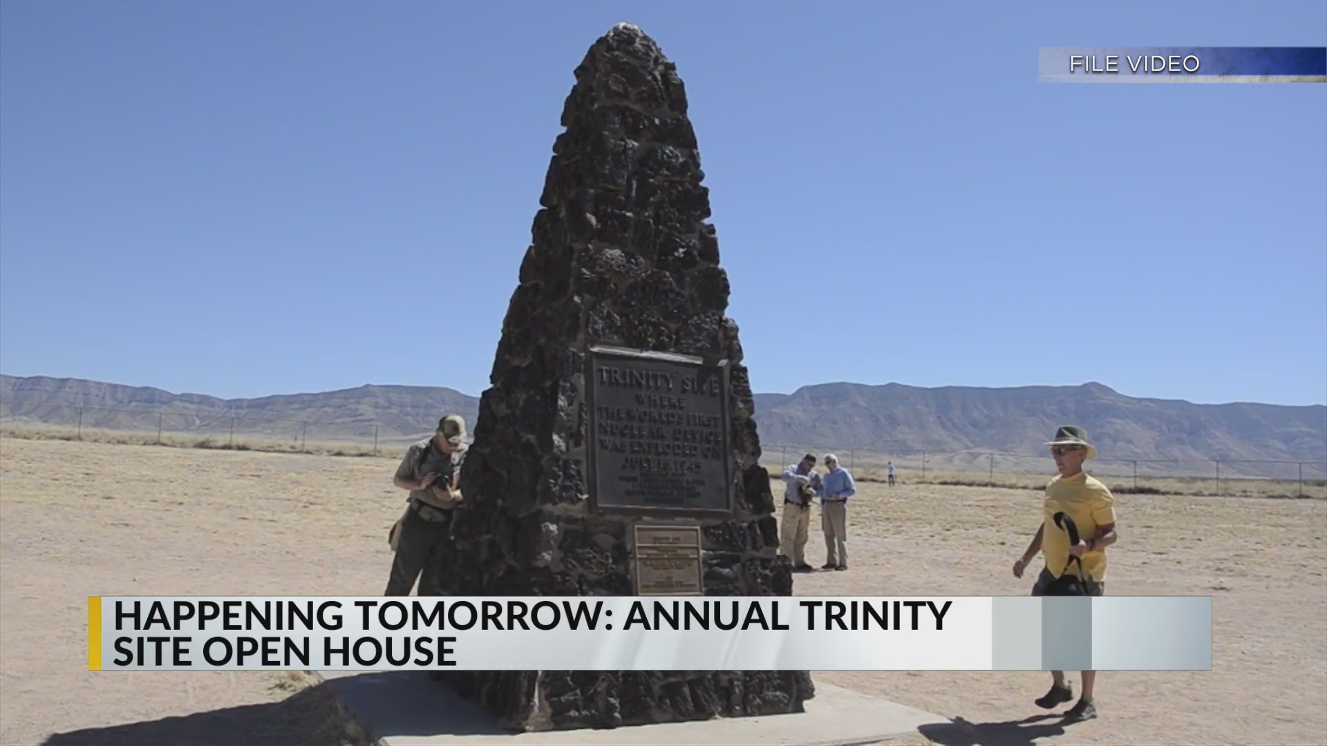 New Mexico’s Trinity Site to open to visitors on third Saturday in ...