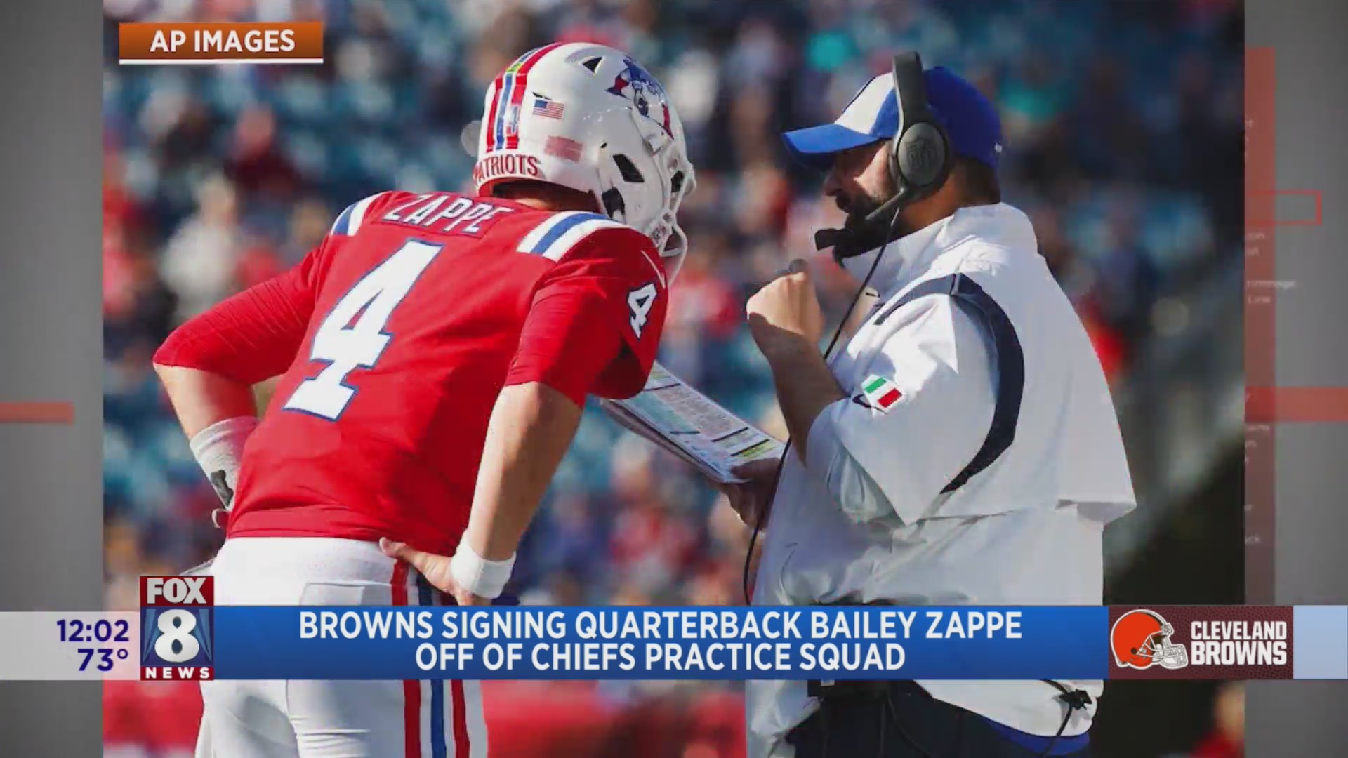Browns to sign Zappe – Fox 8 Cleveland WJW