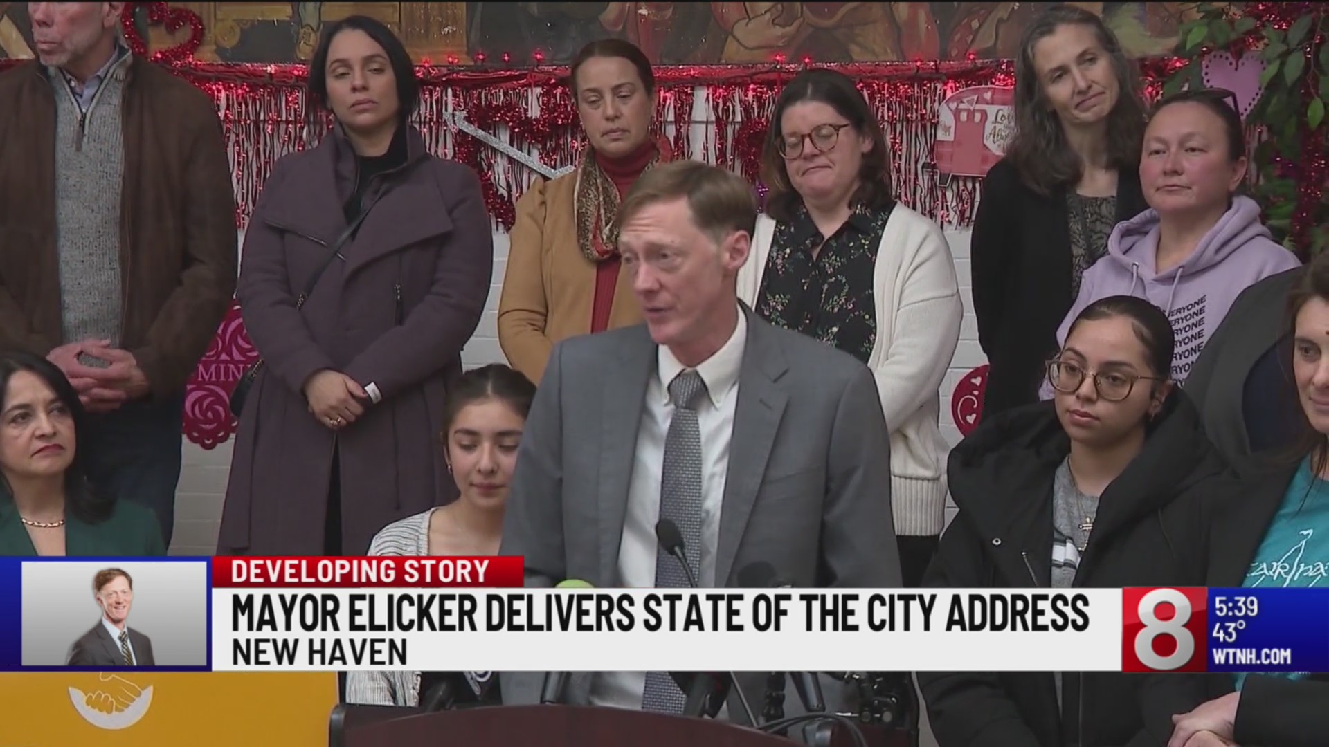 New Haven Mayor Elicker delivers state of the city address – WTNH.com