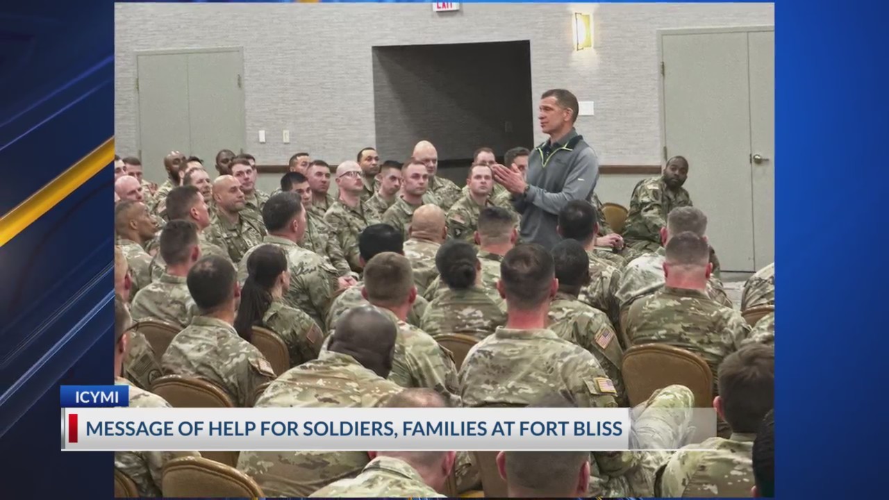 Retired SMA: Nonprofit here to help soldiers, families – KTSM 9 News