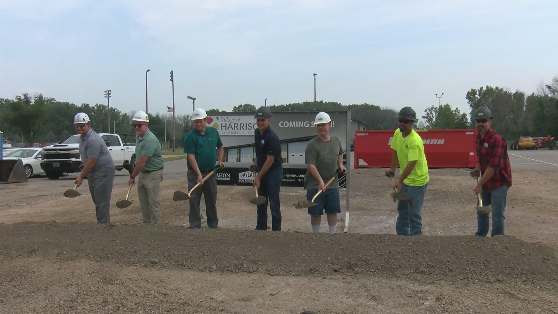 Village of Harrison breaks ground on public works garage expansion ...