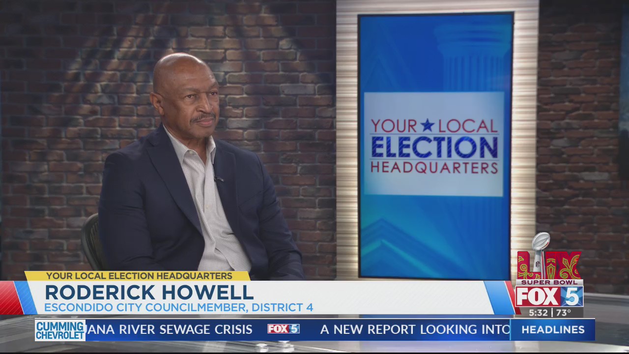 Meet the Candidates: Roderick Howell, Escondido City Council – District ...