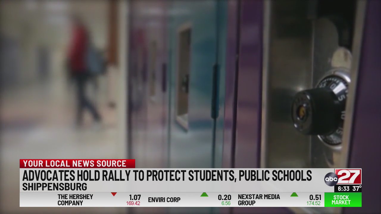 Advocates hold rally to protect students, public schools – ABC27