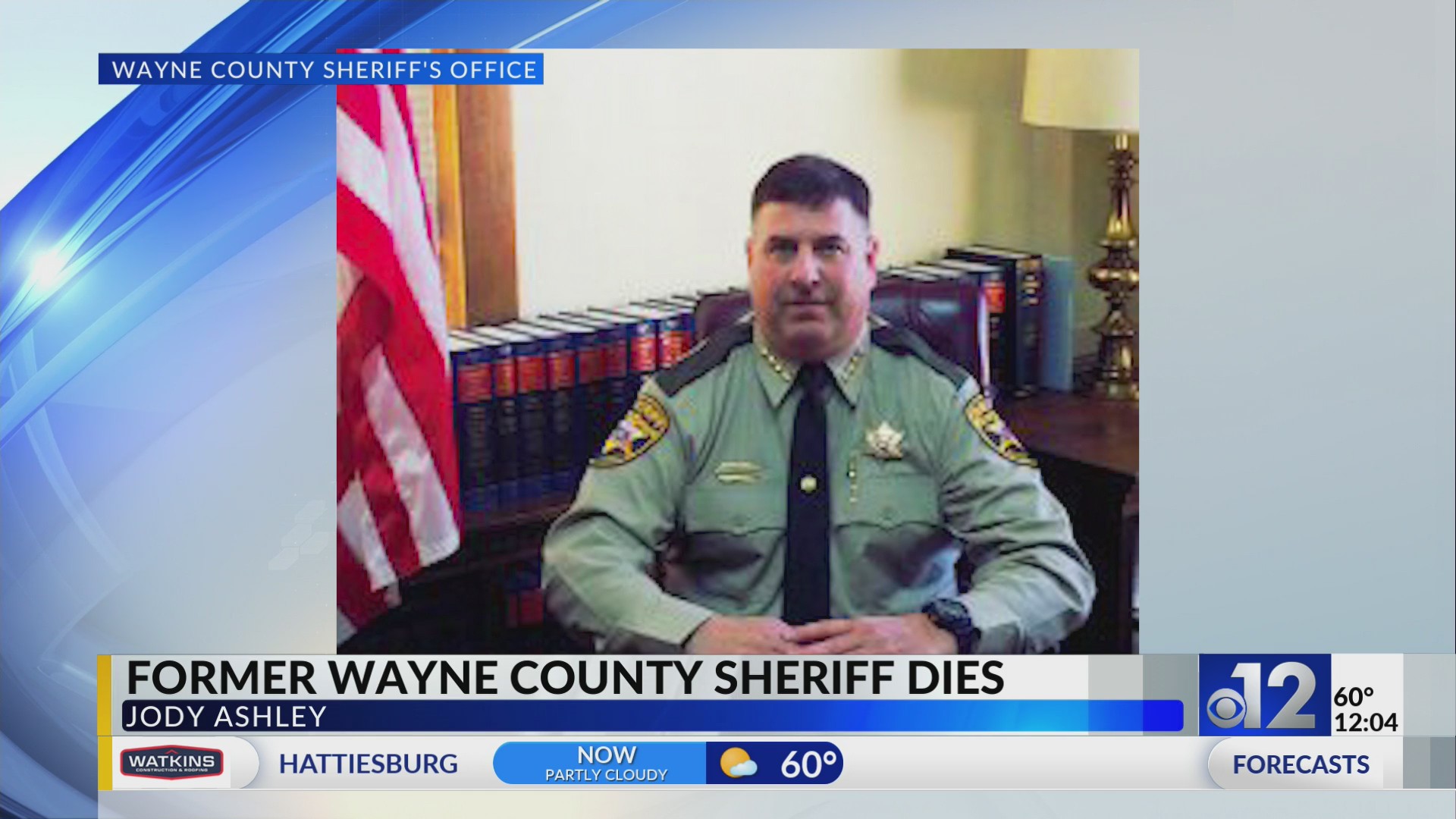 Former Wayne County Sheriff Jody Ashley dies – WJTV