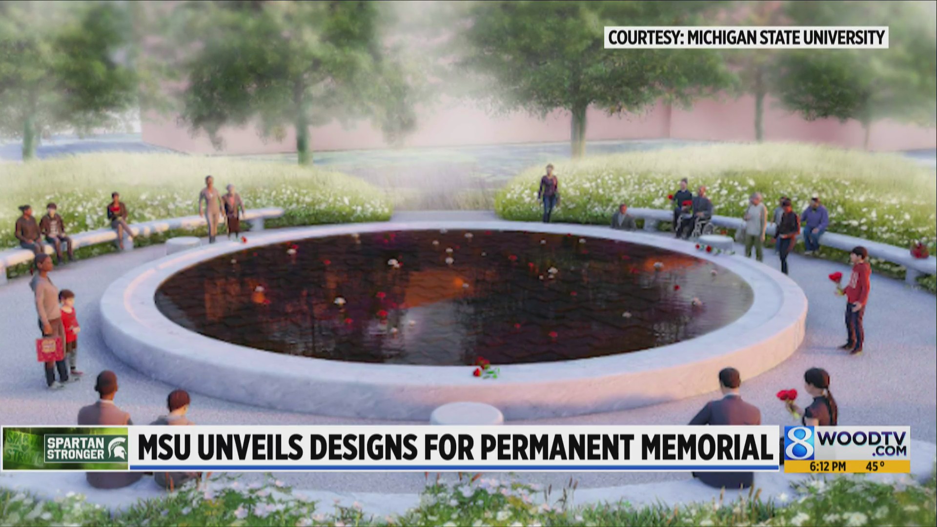 MSU unveils 3 possible designs for permanent memorial to 2023 shooting ...