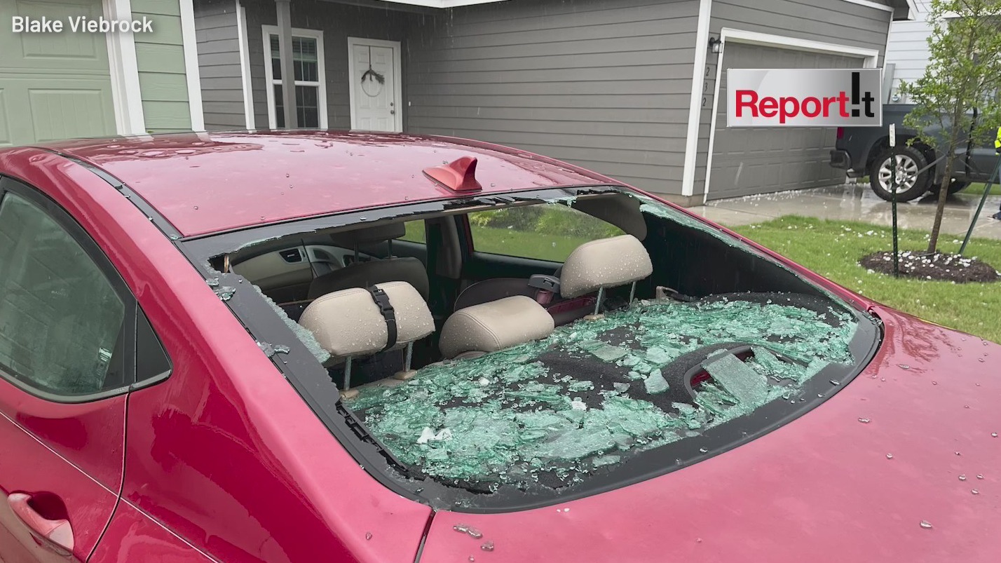 Severe storms hammer Central Texas with large hail, strong winds – KXAN ...