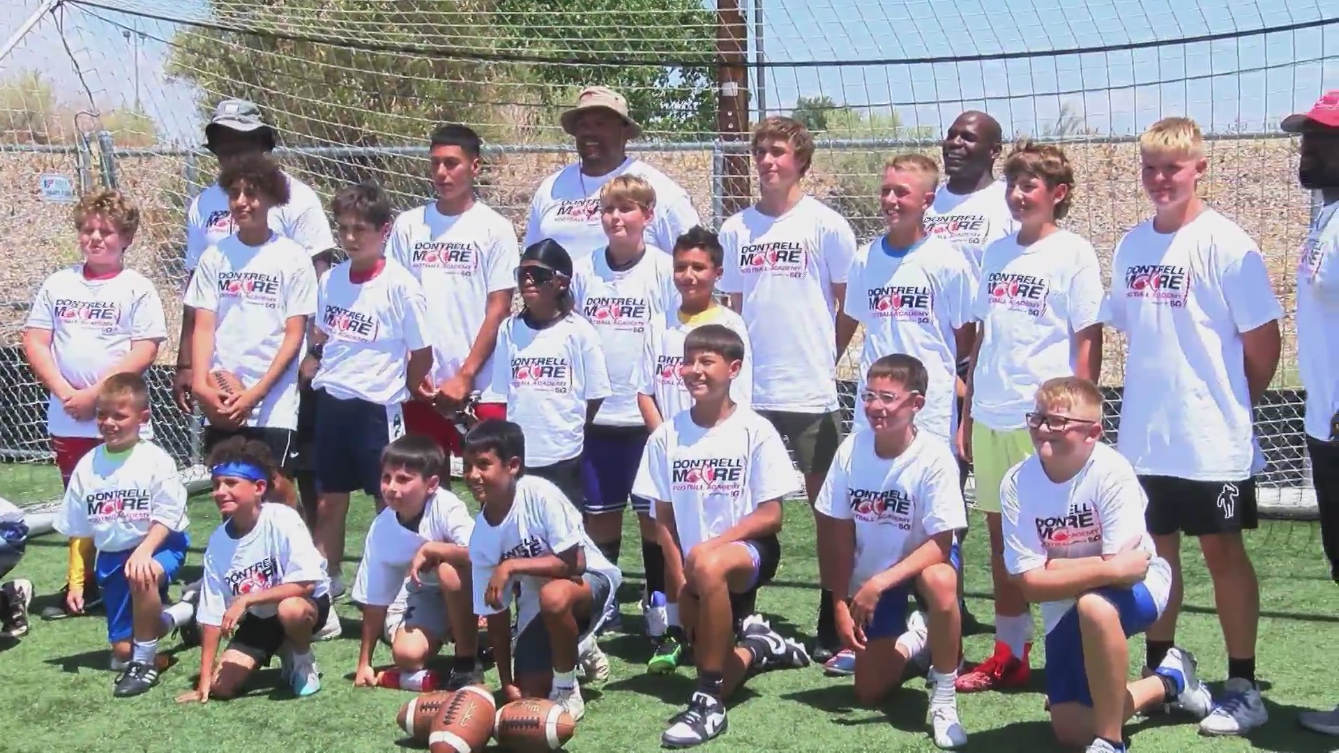 DonTrell Moore hosts first youth football camp – KRQE NEWS 13 ...