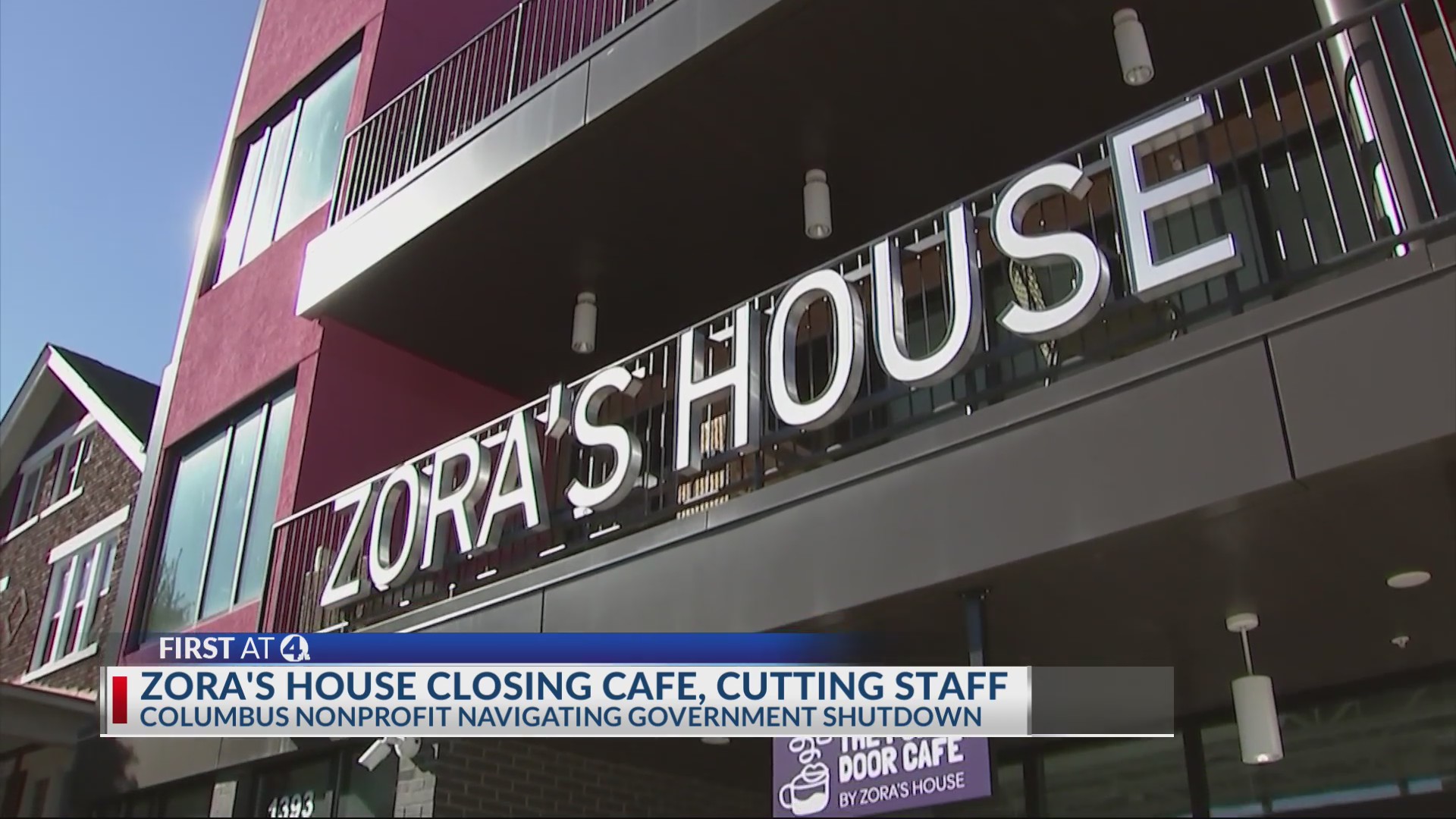 Zora’s House closing cafe, cutting staff – NBC4 WCMH-TV