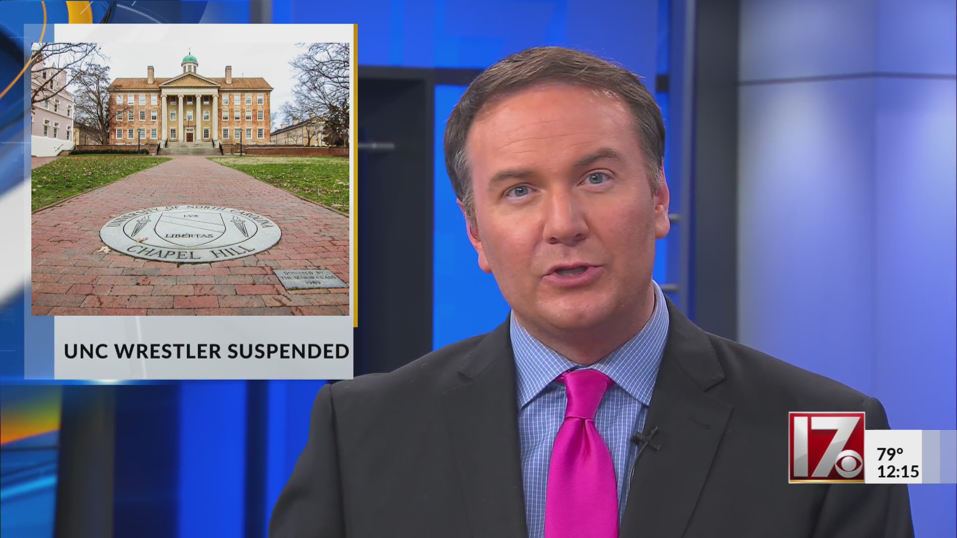 UNC wrestler suspended from team after charged with assault for ...