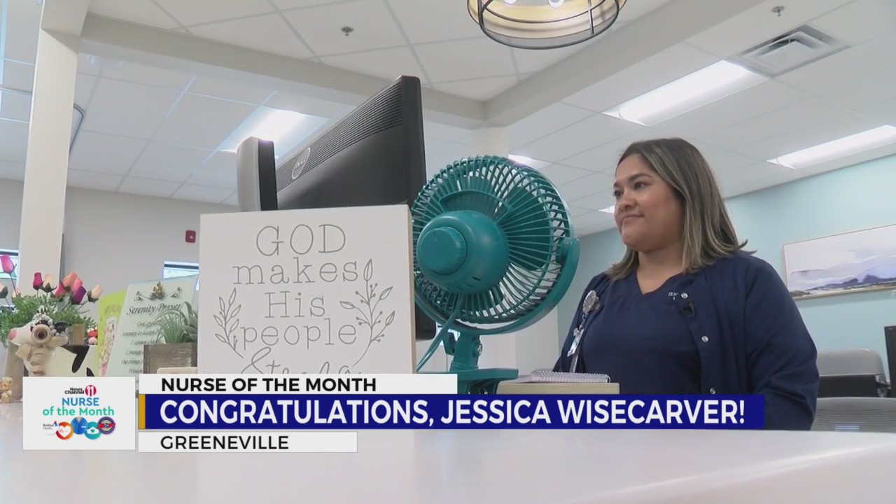 Nurse of the Month: Jessica Wisecarver still caring for patients while ...