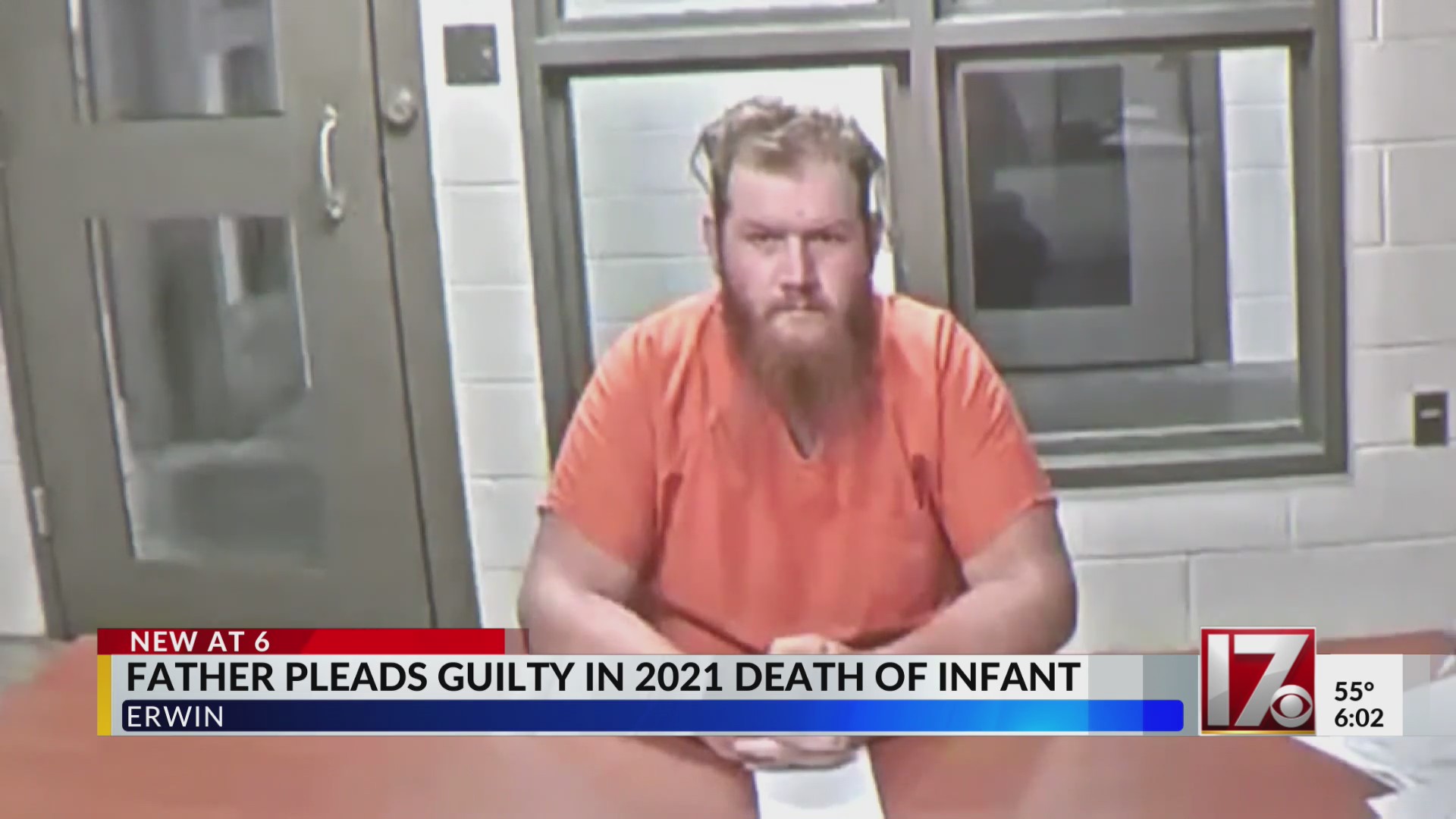 Father pleads guilty in 2021 death of Erwin infant – CBS17.com